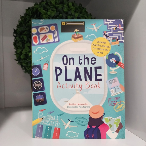 Ivy Kids | Toys | New Ivy Kids On The Plane Activity Book | Poshmark